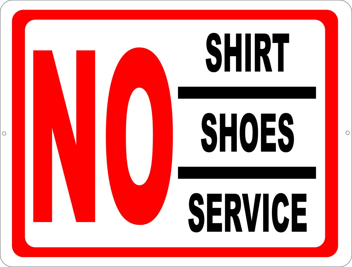Is “No Mask, No Jab, No Service” the Same as “No Shirt, No Shoes, No ...